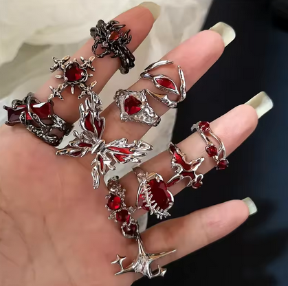 Goth Rings – Midnight Woven™